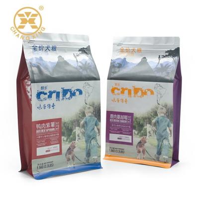 China Eco-Friendly Zip Lock Stand Up Barrier Pet Food Packaging Bags - Custom Sizes with PA/PE Materials for High-Speed Packing for sale