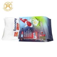 China 20 Pound Side Gusset Plastic Bag for Aquaria Fish Food Packaging | 5-50 lb Capacity Koi Food Bags for sale