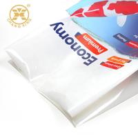 China 20 Pound Side Gusset Plastic Bag for Aquaria Fish Food Packaging | 5-50 lb Capacity Koi Food Bags for sale