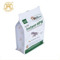 China Custom Aluminum Foil Ziplock Standing Pouch 5kg Pet Food Bag with 20-200 Micron Thickness and Food Grade Certification for sale