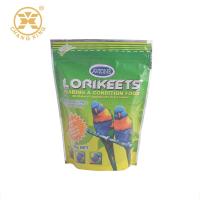 China Environmental Glossy PE Pet Food Packaging Bag 20kg 25kg Standing Zipper Pouch with Aroma Barrier for sale