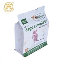 China LDPE Pet Food Packaging Bag 5kg with Eight-Side Seal and Box Bottom Design - 20-200 Micron Thickness Food Grade for sale