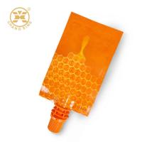 China LDPE Stand Up Pouch with Nozzle for Honey & Protein Powder - 500g Capacity, 20-200 Micron Thickness, Food Grade Certified for sale