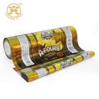 China BRC Certified Aluminum Foil Automatic Packaging Film Roll 65g for Snack Food Metallized Barrier Protection for sale