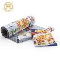 China Food Grade Heat Sealable Shrink Film Roll 80-200 Microns for Tortilla Chips Packaging with Custom Printing for sale