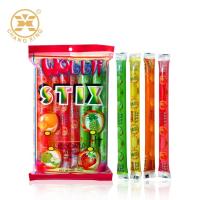 China BOPP Plastic Wrap Roll for Fruit Jelly Stick Packaging - 20-200 Micron Thickness with Food Grade Certification for sale