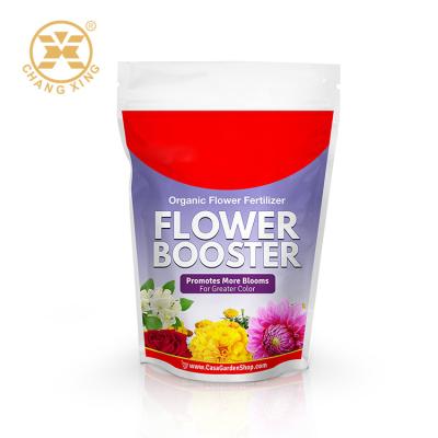 China Custom Compostable Stand-Up Gusseted Bags with Resealable Zipper - 20-200 Micron Thickness for Soil Seeds Packaging for sale