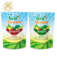 China 1kg Fertilizer Packaging Bag with Aluminum Foil Barrier and Ziplock Closure - 20-200 Microns Thickness for sale