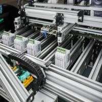 China Schneider Relay and Meanwell Driver Circuit Board Handling Machinery for Smooth Production for sale