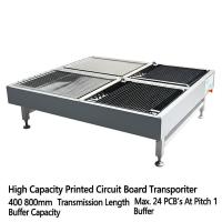China High Capacity Printed Circuit Board Transporter 400 800mm Transmission Length Max. 24 PCB’s At Pitch 1 Buffer Capacity for sale