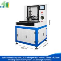 China Semiautomatic Component Lead Forming Machine 800mm X 600mm X 1200mm Providing Electronic Component Lead Shaping Performance for sale