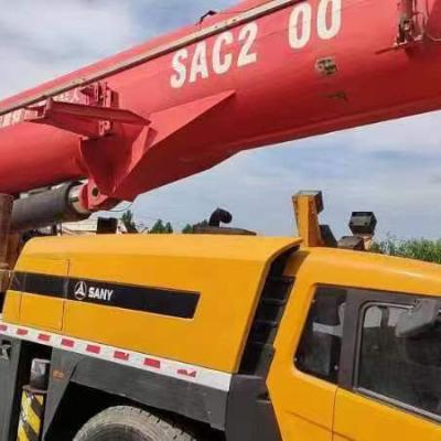 China WEICHAI Chassis Used 100t QAY180 QAY200 QAY220 Crane with Max. Lifting Height 85m for sale