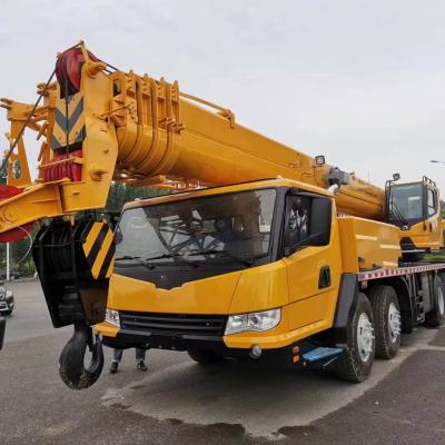 China MOOG Hydraulic Pump 50T Rated Loading Capacity Used Truck Crane QY25K5 QY50K for sale