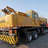 China 81.3M Max. Lifting Height 2016 Used Truck Crane NK550 for Your Requirement for sale