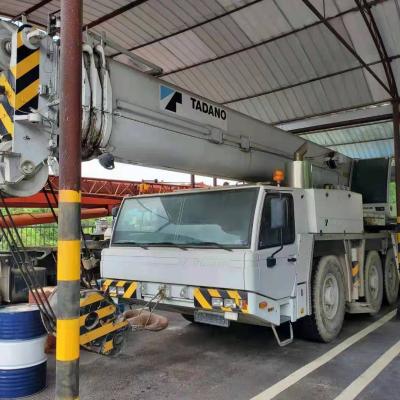 China Eaton Hydraulic Pump and 3000 Working Hours Used Truck Crane ATF110G for Heavy Lifting for sale