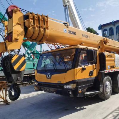 China 48M Max. Lifting Height Used Truck Crane QY50KC with 3000 Working Hours for sale