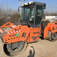 China 38 Static Linear Pressure Strong Energy Used Road Roller HM HD128 for Construction Works for sale