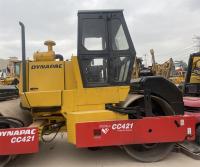 China Construction Works Used Road Roller CC421 CC211 CA301D CA30D with Double Drum Roller for sale