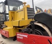 China Construction Works Used Road Roller CC421 CC211 CA301D CA30D with Double Drum Roller for sale