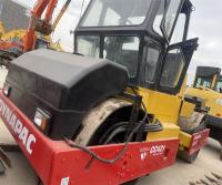 China Construction Works Used Road Roller CC421 CC211 CA301D CA30D with Double Drum Roller for sale
