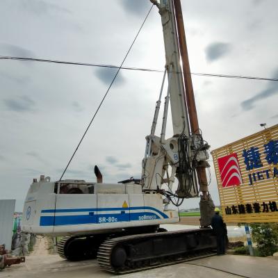 China Diesel Soilmec SR-80C R-516 R-622 Rotary Rig for Energy Mining in Good Condition for sale