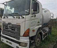 China 12000 KG Concrete Output 12.9L Used HINO700ZOU Mixer Truck for Construction at Affordable for sale