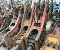 China 20 Ton Excavator Hammer Professional and Versatile Used Jack Hammer for sale