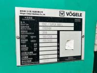 China VOGEL 1880 Used Asphalt Paver with Max. Paving Thickness of 1000MM and 112000 kg for sale