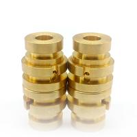 China Aluminium CNC Machining Parts 0.01 - 0.05mm Tolerance Copper Machined Parts for sale