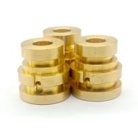 China Precision Brass Turned Components Painting / Anodizing Brass CNC Milling Parts for sale