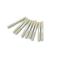China Non Standard Turned Metal Parts Cylindrical Knurled Pins For Walking Centering Machine for sale
