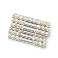 China Non Standard Turned Metal Parts Cylindrical Knurled Pins For Walking Centering Machine for sale