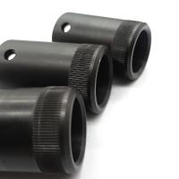 China Black CNC Machining Parts Customized CNC Milled Parts High Precision for sale
