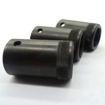 China Black CNC Machining Parts Customized CNC Milled Parts High Precision for sale
