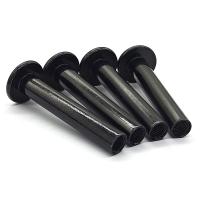 China High Precision CNC Machining Automotive Parts 20x12 Customized Steel Components Black for sale