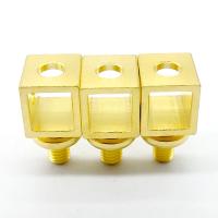 China Micro Machining Brass Precision Turned Parts 6061 6063 Aluminum Mechanical Parts for sale