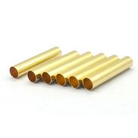 China Milling / Turning CNC Machined Spare Parts Gold Stainless Steel Bushing for sale