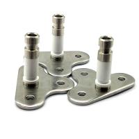 China Stainless Steel Custom Stamped Metal Parts Anodized Progressive Stamping Parts ODM for sale
