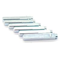 China Blue White Zinc Plated Parts 303 304 Stainless Steel Machining Parts for sale
