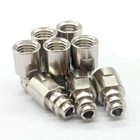 China Silver CNC Machining Aluminum Parts Polished Metal Spare Parts Corrosion Resistance for sale