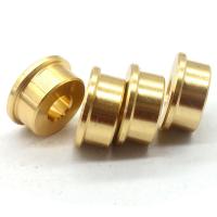 China Corrosion Resistance CNC Brass Parts Polished Customized Brass CNC Parts Gold for sale