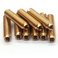 China ODM / OEM Hollow Brass Threaded Rod M6 M8 M10 M12 Hollow Threaded Studs for sale