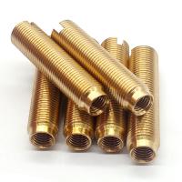 China ODM / OEM Hollow Brass Threaded Rod M6 M8 M10 M12 Hollow Threaded Studs for sale