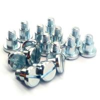 China Customized CNC Stainless Steel Parts Round Head Slotted Screws Corrosion Resistance for sale