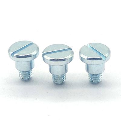 China Customized CNC Stainless Steel Parts Round Head Slotted Screws Corrosion Resistance for sale
