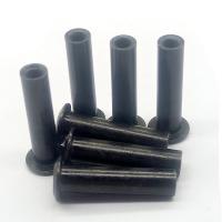 China DIN 660 Round Head Steel Rivets Black Mushroom Head Rivet High Precision for sale