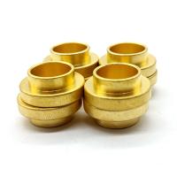 China Customized CNC Brass Parts High Precision Self Lubricating Bronze Bushing Anodized for sale
