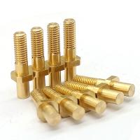 China Customized Gold Plated Bolts Automotive Nuts And Bolts High Precision for sale