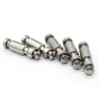 China Anodized Precision CNC Machining Parts Carbon Steel Groove Shaft Cylindrical for sale