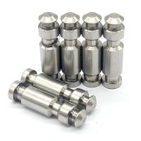 China Anodized Precision CNC Machining Parts Carbon Steel Groove Shaft Cylindrical for sale